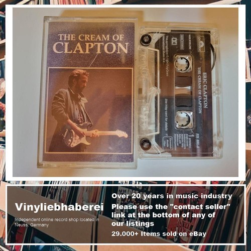 Eric Clapton - The Cream of Eric Claption/ Greatest Hits Cassette ...