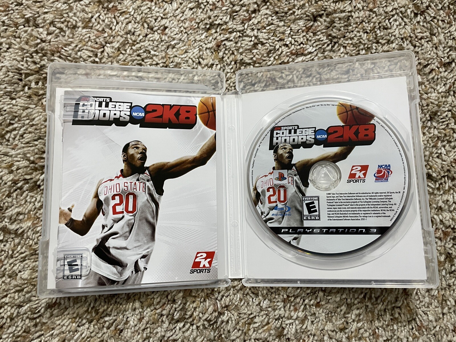 NCAA College Hoops 2K8 - PS3, Playstation 3, Complete, Rare ...
