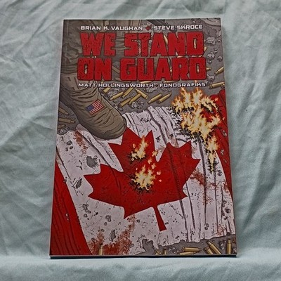 Image Comics We Stand On Guard Graphic Novel Brian K. Vaughan Steve ...
