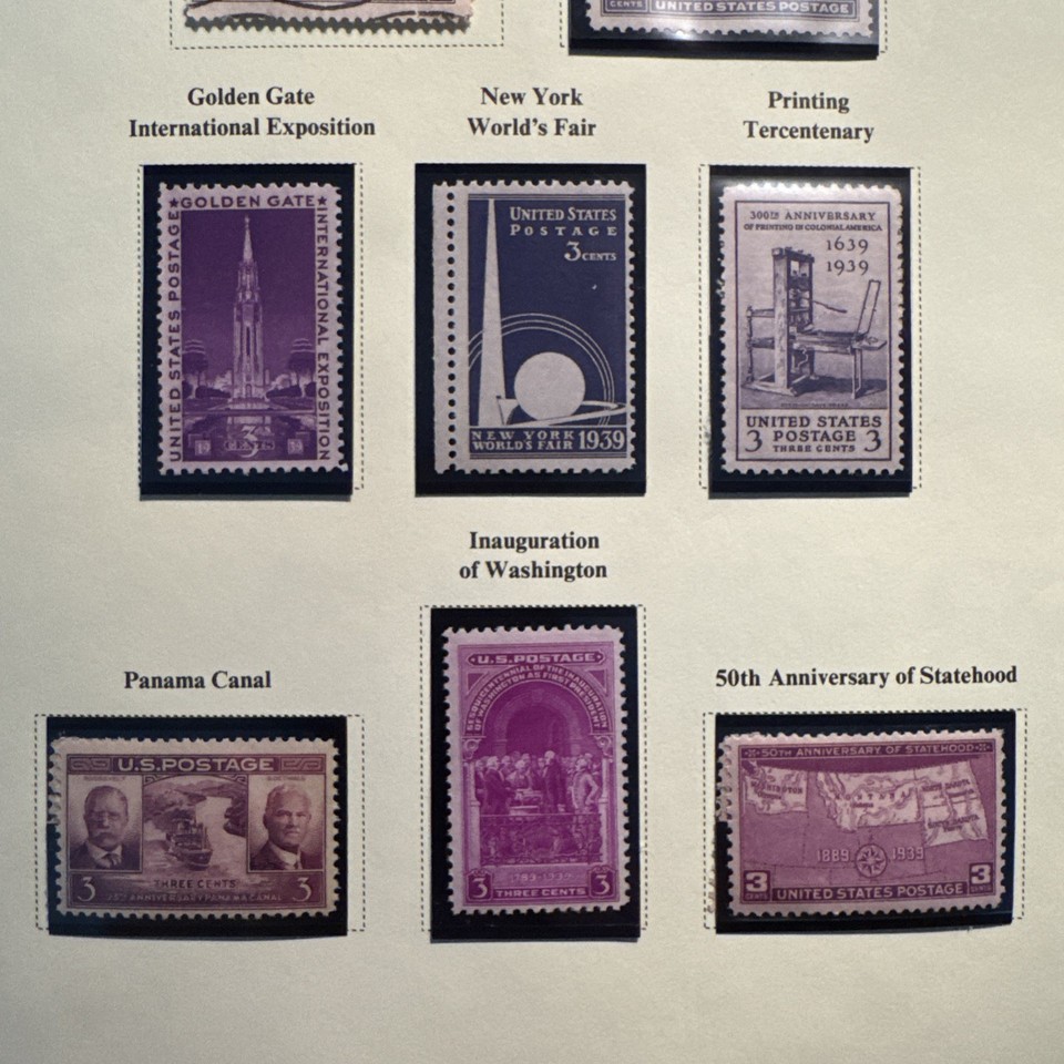 Scott 835-838, 852-858 MNH OG VF+ ...