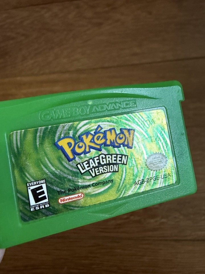 Pokémon: LeafGreen Version (Nintendo Game Boy Advance, 2004) Authentic ...