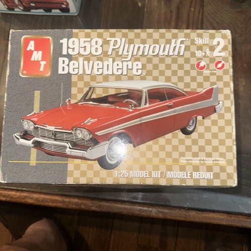 57 CHEVY HARD TOP MODEL KIT SCALE 25:1 SEALED NEW IN BOX! | eBay