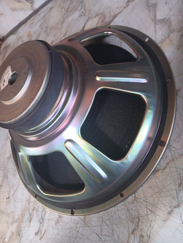 realistic mach lll woofer Needs Refoam Tested Good | eBay