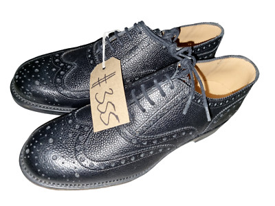 Original British Army Issue Black Leather Brogue Parade Shoes Size 8M ...
