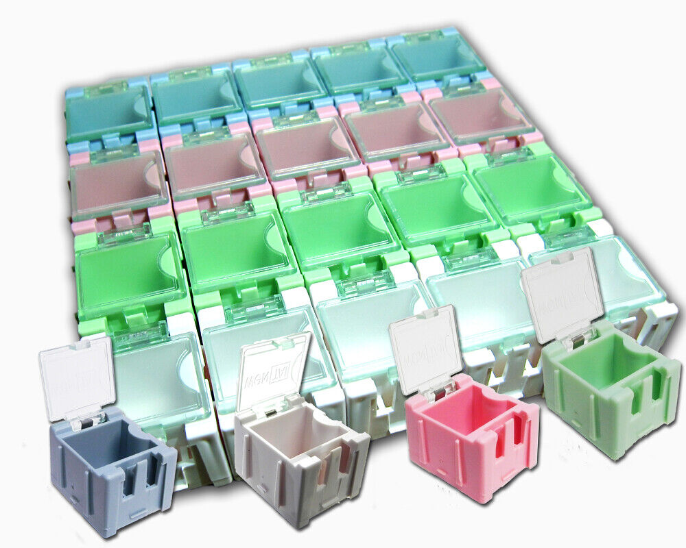 SMD Container Box für Bauelemente und Kleinteile 0402 0603 0805 1206 ...