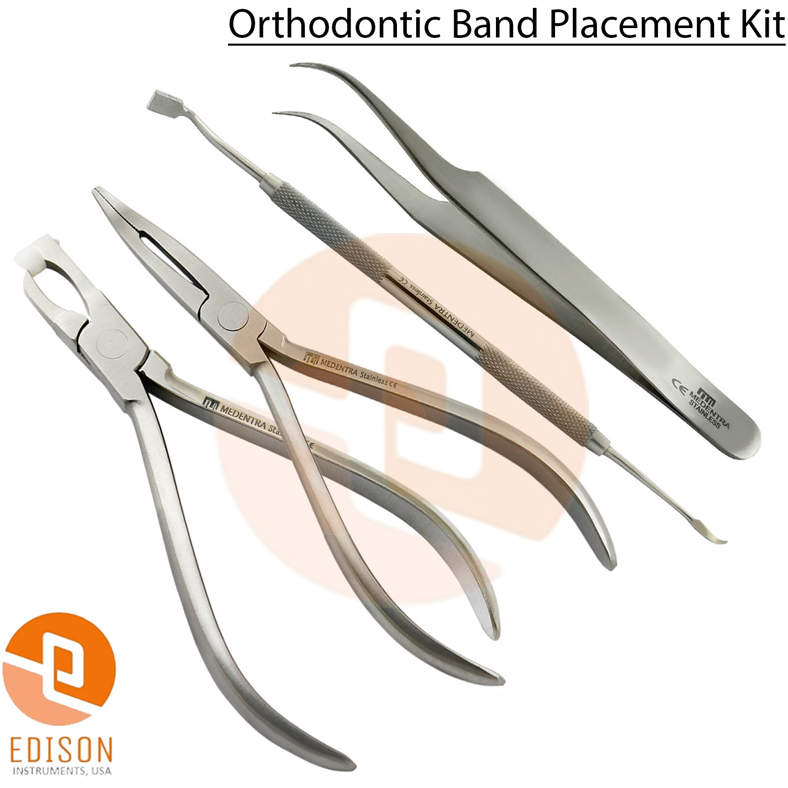 Ortho Band Pusher Seater Braces Band Remover Bracket Tweezers Weingart ...