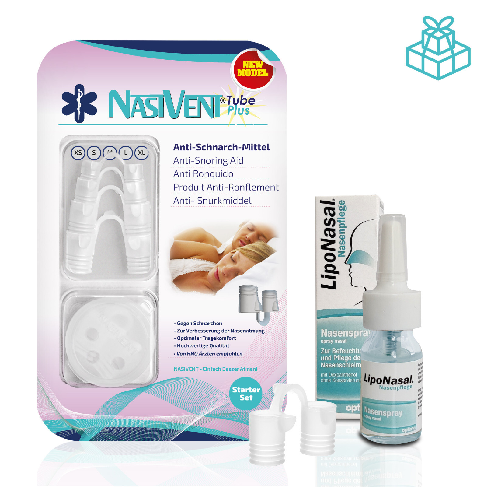 Nasivent Value Pack 1 - Nasivent Tube Plus Starter Set + liponasal | eBay