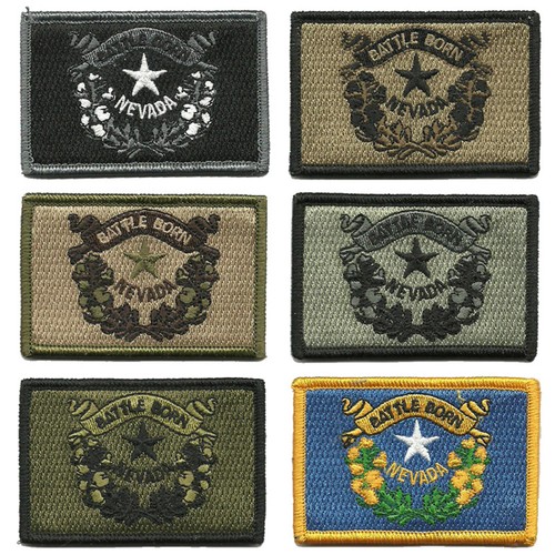 VELCRO® BRAND Fastener Morale HOOK Nevada Carson City State Patches 3x2" | eBay