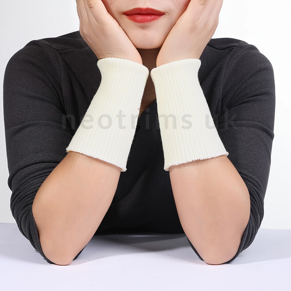 Knit Rib Cuff Stretch Ribbed Fabric Cuffing Trim Revamp Clothing Jacket ...