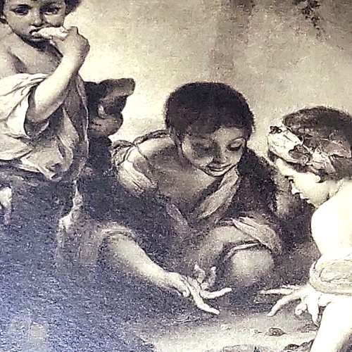 Bartolome Esteban Murillo Prints wood Framed 14" x 11" lot of 2 Vintage ...