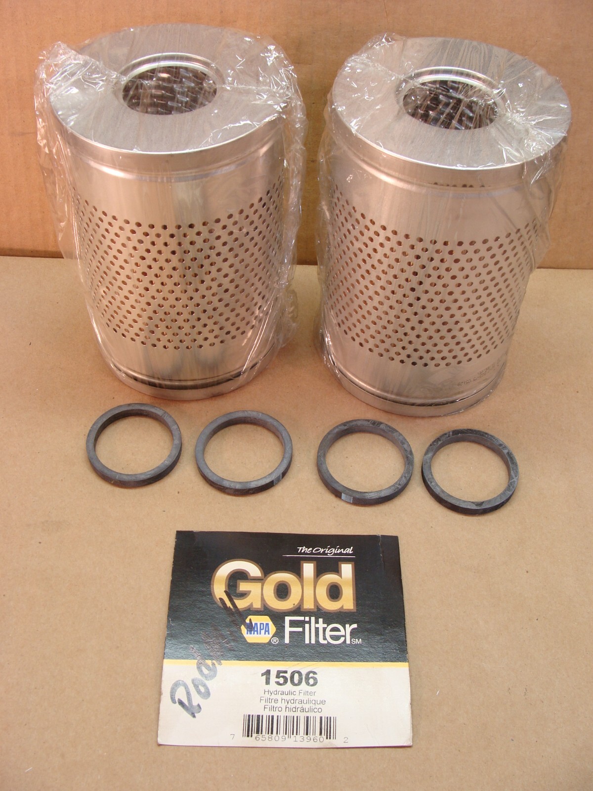 NEW lot of 2 NAPA GOLD 1506 hydraulic fluid oil filter | eBay