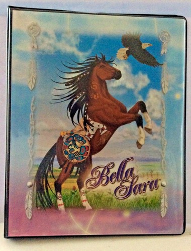 Bella Sara Horses Trading Card Game Binder - Native Lights Cheyenne ...