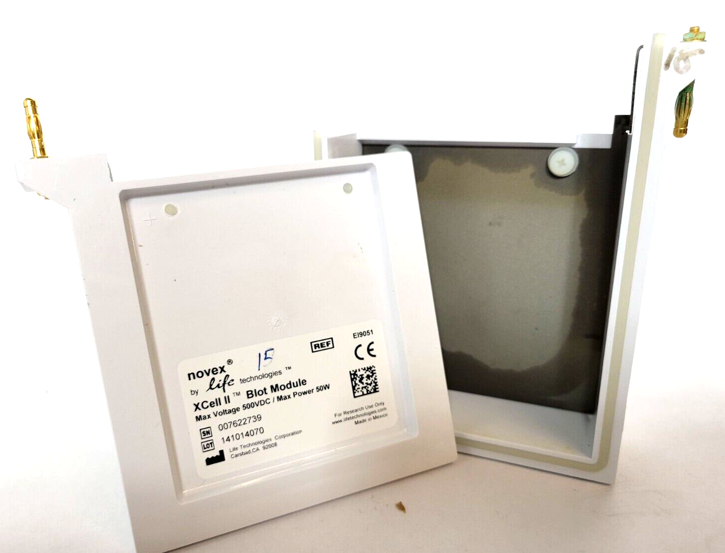 Invitrogen Novex Life BioRad XCell II Blot Module Electrophoresis 500V ...