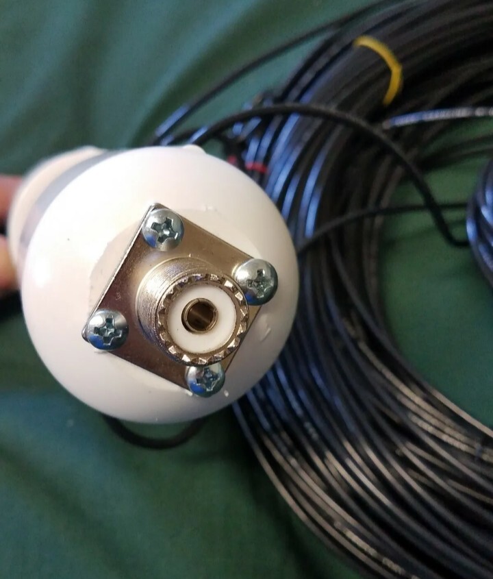 1.5 kw High-Power- 80, 40, and 20 Meter- Fan Dipole- Half-Wave Ham ...