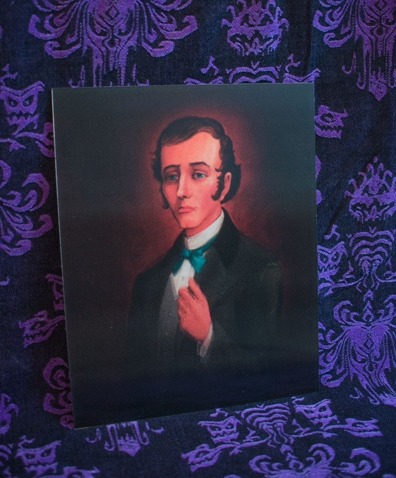 24x36" Master Gracey changing picture Disneyland Haunted Mansion Disney ...