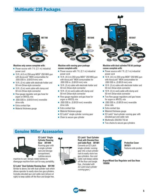 Miller Multimatic 235 Multiprocess Welder (907780) for sale online | eBay