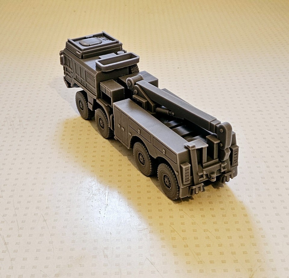 British Army MAN SVR model recovery truck RESIN 3D printed various ...