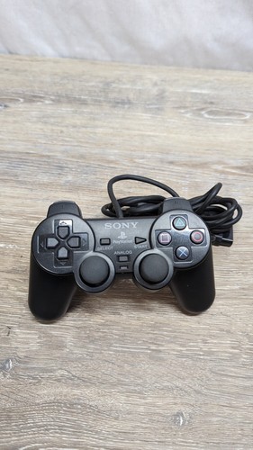 Sony PlayStation 2 PS2 Dual Shock Analog Controller OEM - Black | eBay