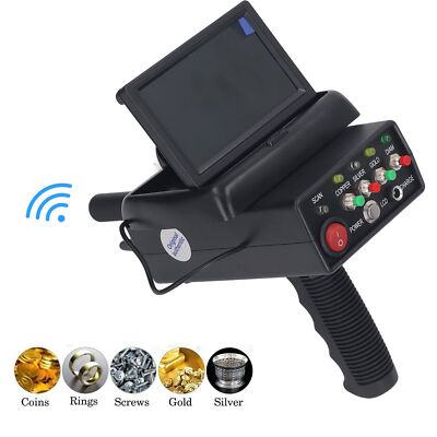 1500m Metal Detector Scanner Underground Locator HD Screen Gold ...