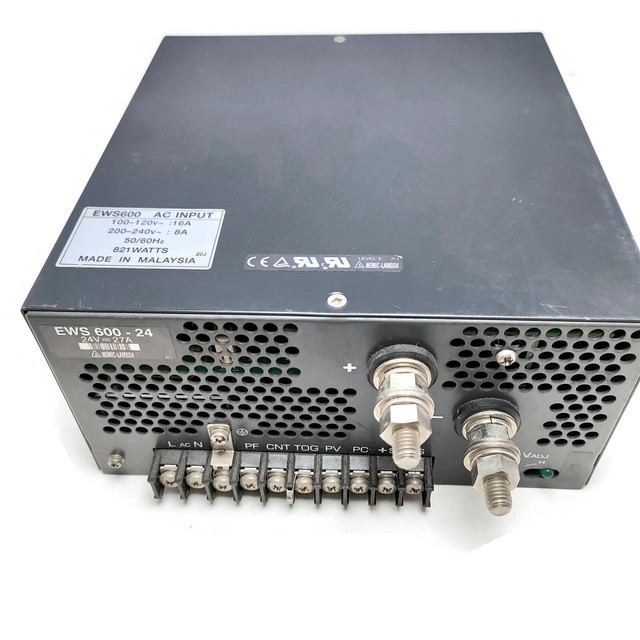 Nemic Lambda EWS 600-24 Power Supply 24vdc 27a for sale online | eBay