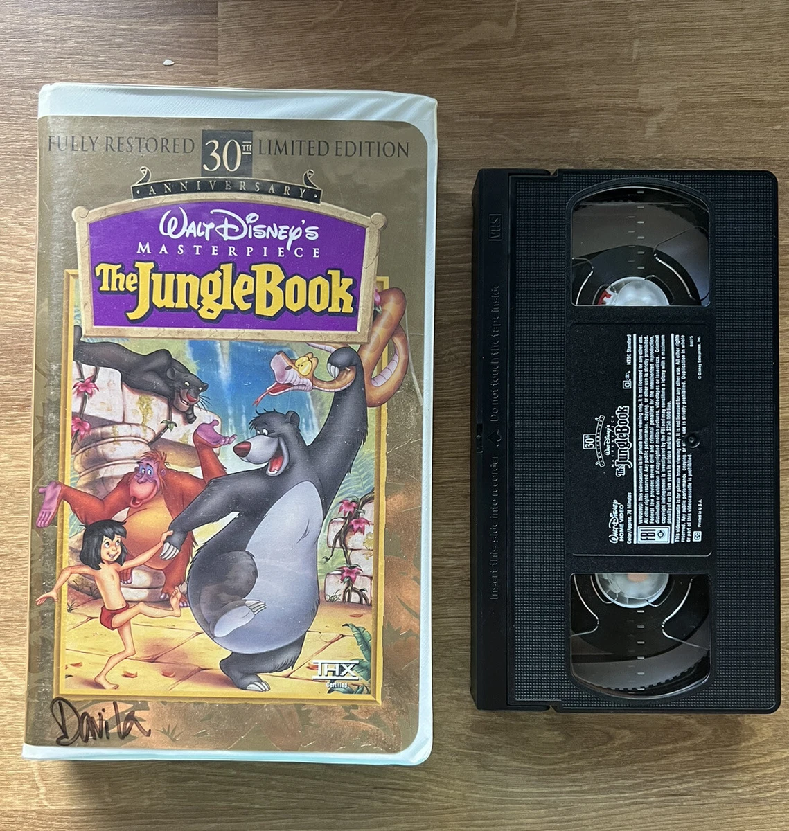 The Jungle Book Vhs 1997