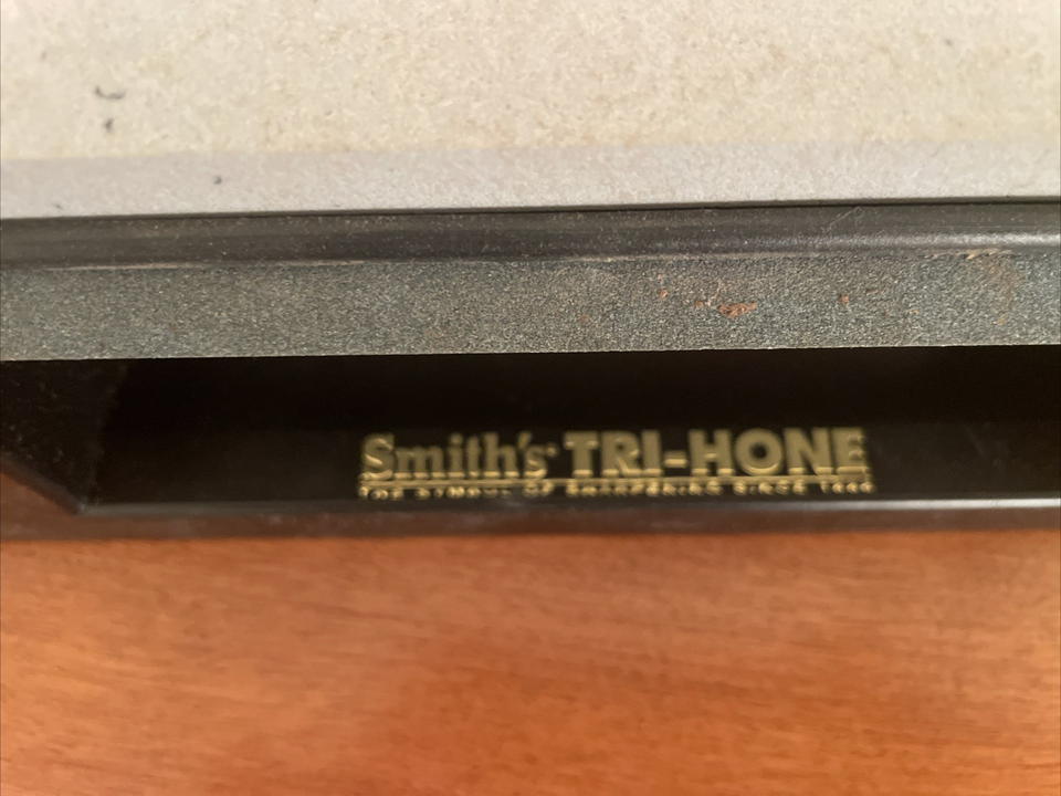 VTG Smith's Tri-Hone Arkansas Sharpening Stone 3 Sided Sharpener Stone ...