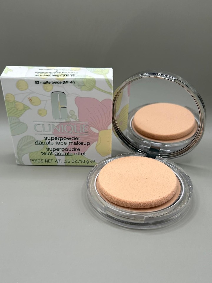 Clinique Superpowder Double Face Makeup .35oz Pick Your Shade NEW | eBay