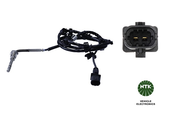 Exhaust gas temperature sensor Behind the catalytic converter fits OPEL ...