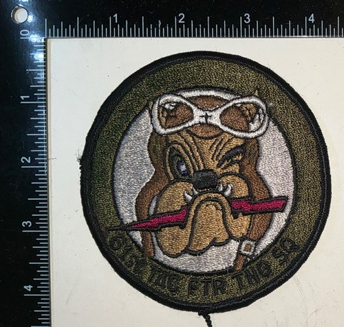 USAF US Air Force 61st Tactical Fighter Training Squadron SUBDUED Patch ...