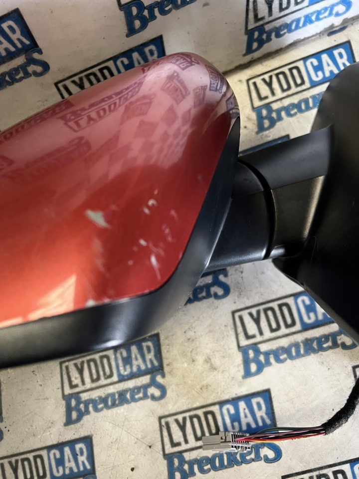 2008 NISSAN QASHQAI Tekna J10 MK1 PASSENGER POWER FOLDING WING MIRROR ...