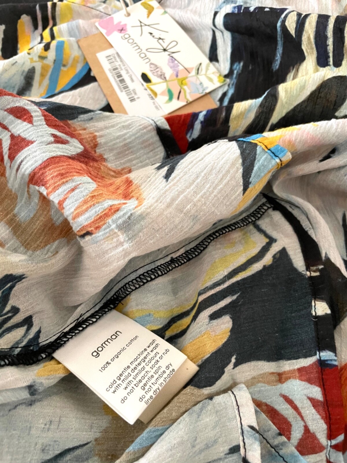 GORMAN Kaitlin Johnson X Gorman organic cotton dress S 8 BNWT | eBay