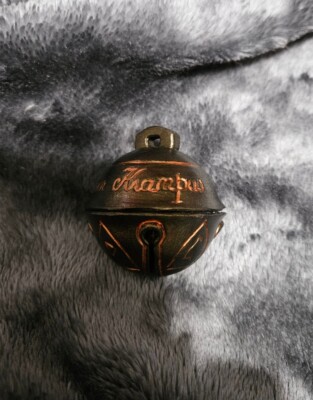 KRAMPUS Bell Prop Movie Replica Christmas Genuine Hand PAINTED JINGLES ...