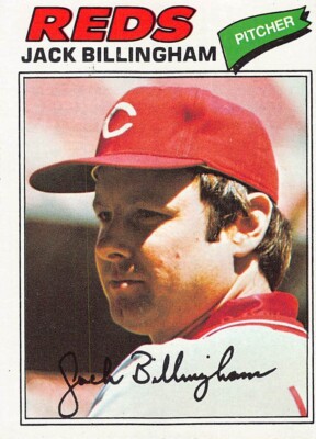 1977 Topps Baseball Jack Billingham #512 NM or Better CINCINNATI REDS ...