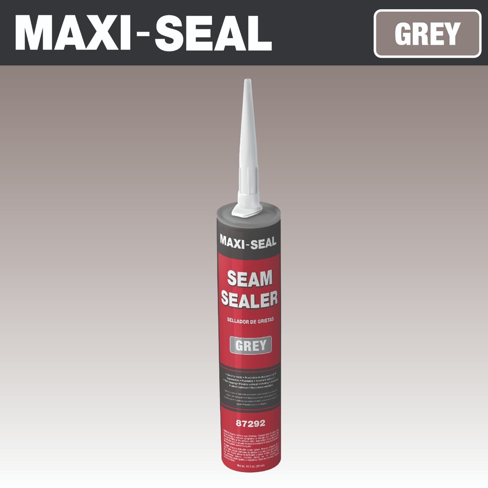 Maxi-Seal Polyurethane Seam Sealer Automotive - Grey, 10.5oz Tube | eBay
