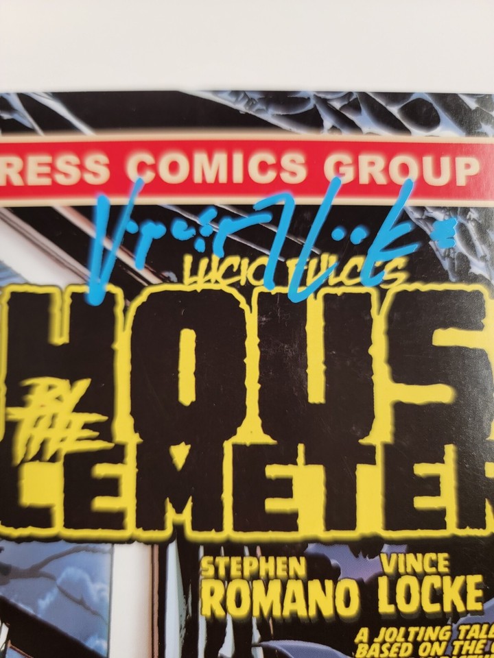 Eibon Press HOUSE BY THE CEMETERY 3 Fulci Comics Signed By Vince Locke ...