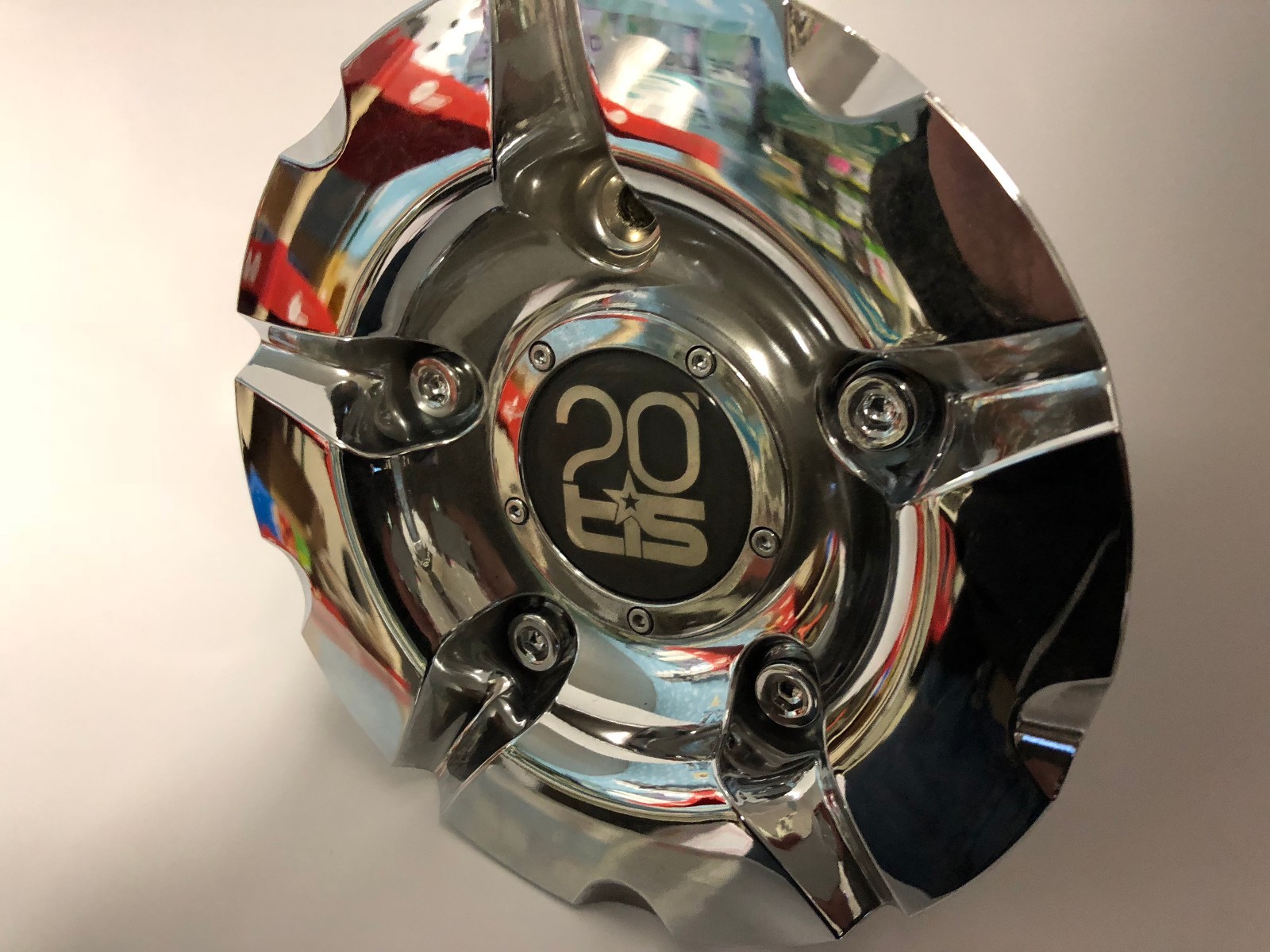 TIS 20" FOR TIS 02 CHROME WHEEL/RIM Chrome Center Cap, CAP # HC-TIS-01 ...