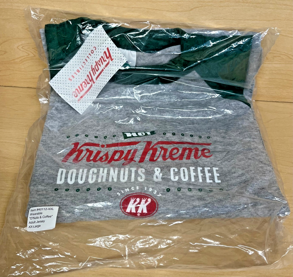 Krispy Kreme Tee Shirts 2XL (3 Gray*, 5 Green, 10 White with Characters ...