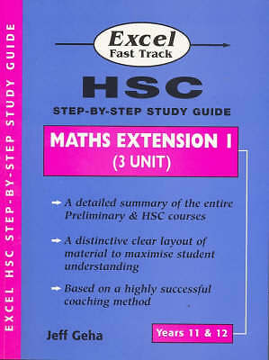 Step by Step Study Guide - Maths Extension One: Hsc Maths Extension 1 ...