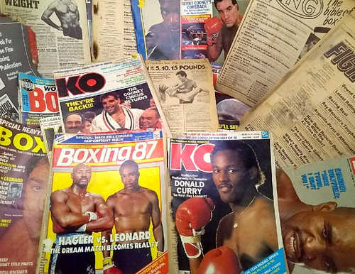 Vintage Lot of 42 Old Boxing Magazines SEE CONDITION DESCRIPTION | eBay