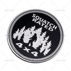 1pcs Metal SQUATCH RATED 4x4 Automotive Fender Door Rear Round Badge 3D Emblem | eBay