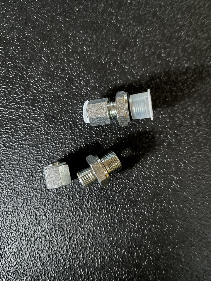 AGT Mini Excavator Attachment Fittings ( Sold In Pairs) M16-M14 | eBay