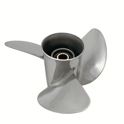 Propeller 13 1/2x15 for SUZUKI Outboard Stainless Steel Prop 13 Tooth ...
