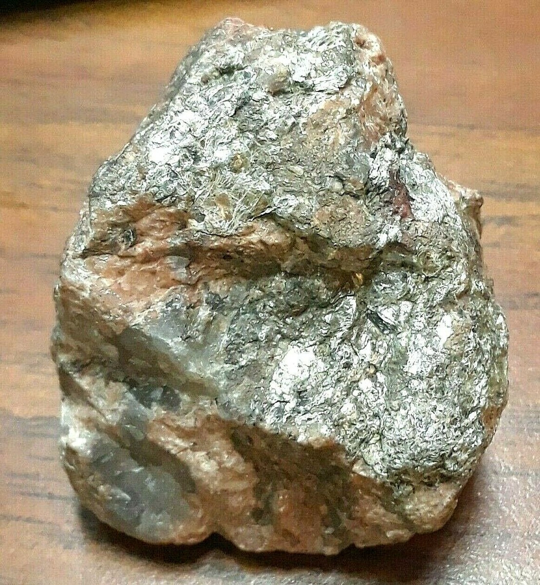 Raw Silver In Rocks
