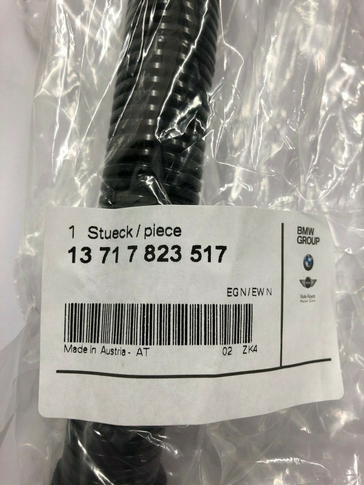 Genuine BMW Air Intake Breather Pipe Hose Rocker/Cam Cover N47N/B47 ...