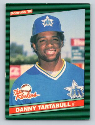 1986 Donruss The Rookies #45 Danny Tartabull Rookie RC | eBay