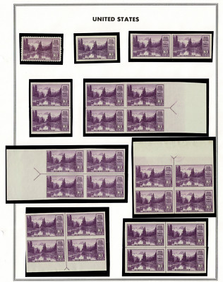 US Scott #742 MNH, 758 NGAI, All Line Variants, All Sound | eBay