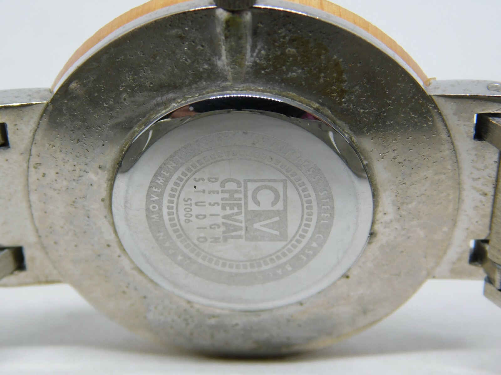 Cheval Design Studio ST006 Wodden Dial Quartz Analog Women's Watch Sz ...