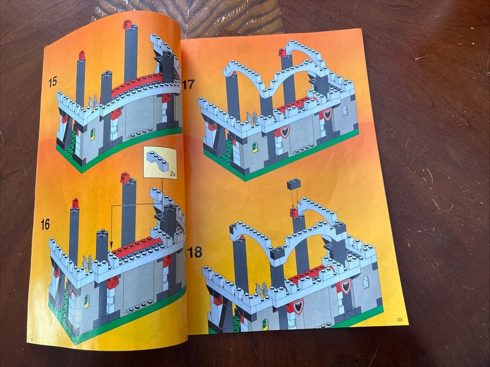 LEGO SYSTEM 6097 Fright Knights NIGHT LORD'S CASTLE INSTRUCTION MANUAL ...