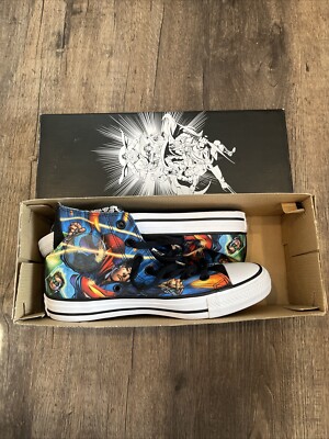 Size 4 - Converse DC Comics x Chuck Taylor All Star High Superman | eBay