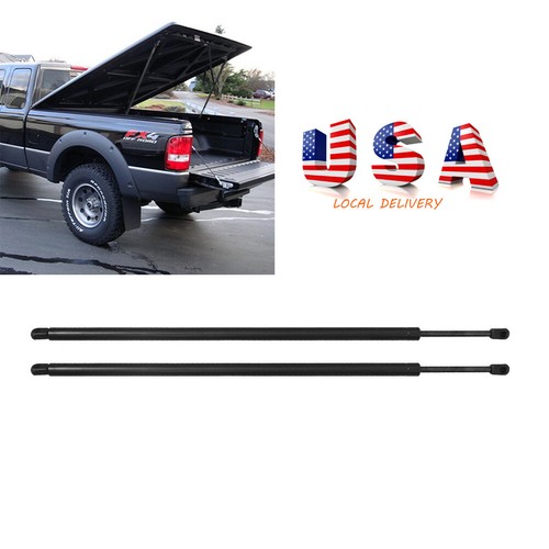 2Pcs Tonneau Cover Gas Strut Prop Rods For Ford Ranger 2003 to 2007 AVM ...